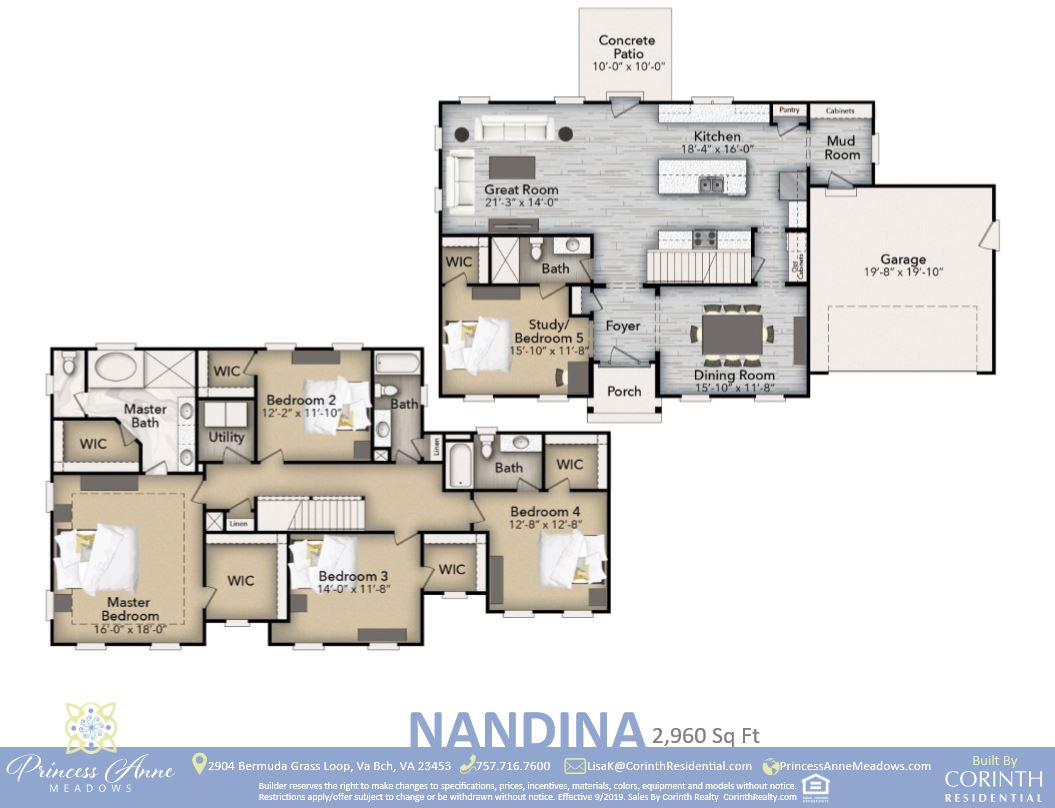 Princess Anne Meadows - Virginia Beach, VA | Corinth Residential and ...